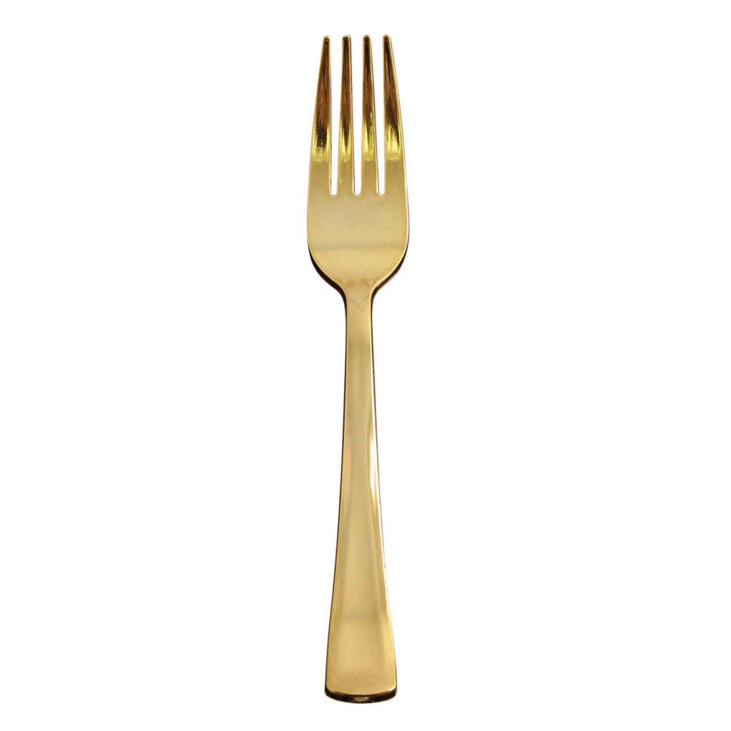 Dynasty Collection Gold, Forks (40 Count) - Blue Sky Trading