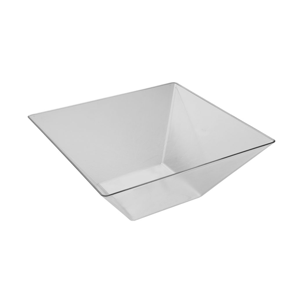 Square Clear Serving Bowl - Blue Sky Trading