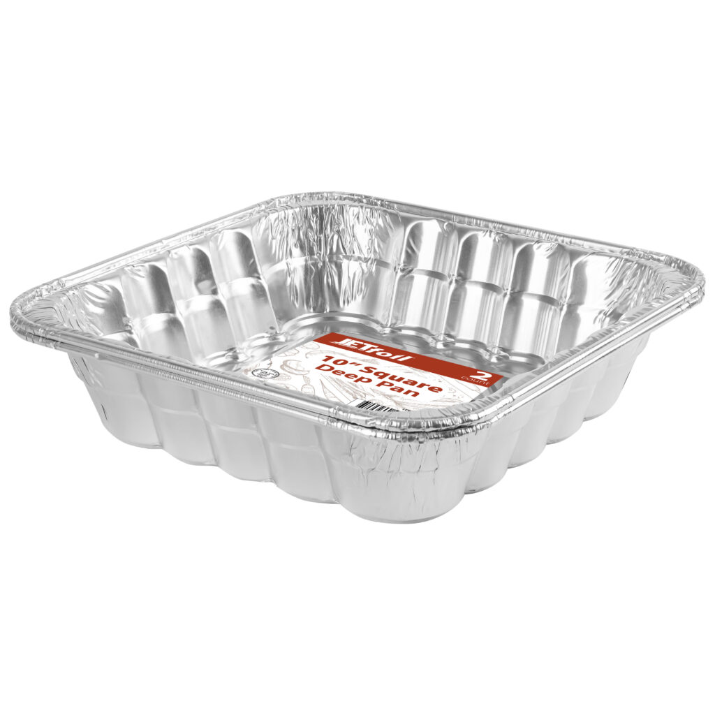 10" Square Pans Deep (2 Count) - Blue Sky Trading