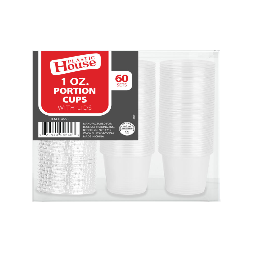 1oz Portion Cups Combo (60 Count) - Blue Sky Trading