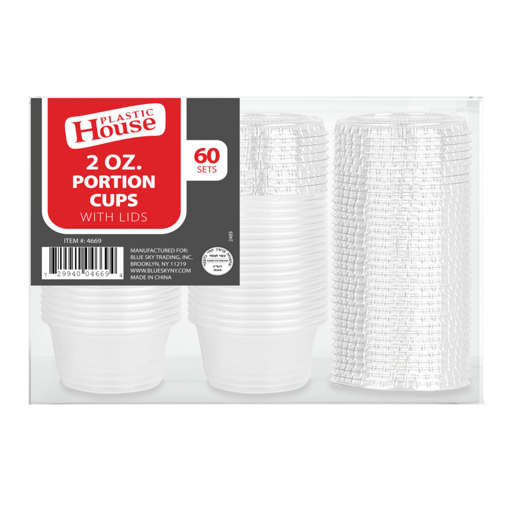2oz Portion Cups Combo (60 Count) - Blue Sky Trading
